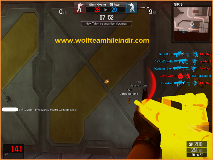 Wolfteam Cladius Hack v1.0 Wall Hack Speed Hack Kurt Hack Hilesi | wt hileleri