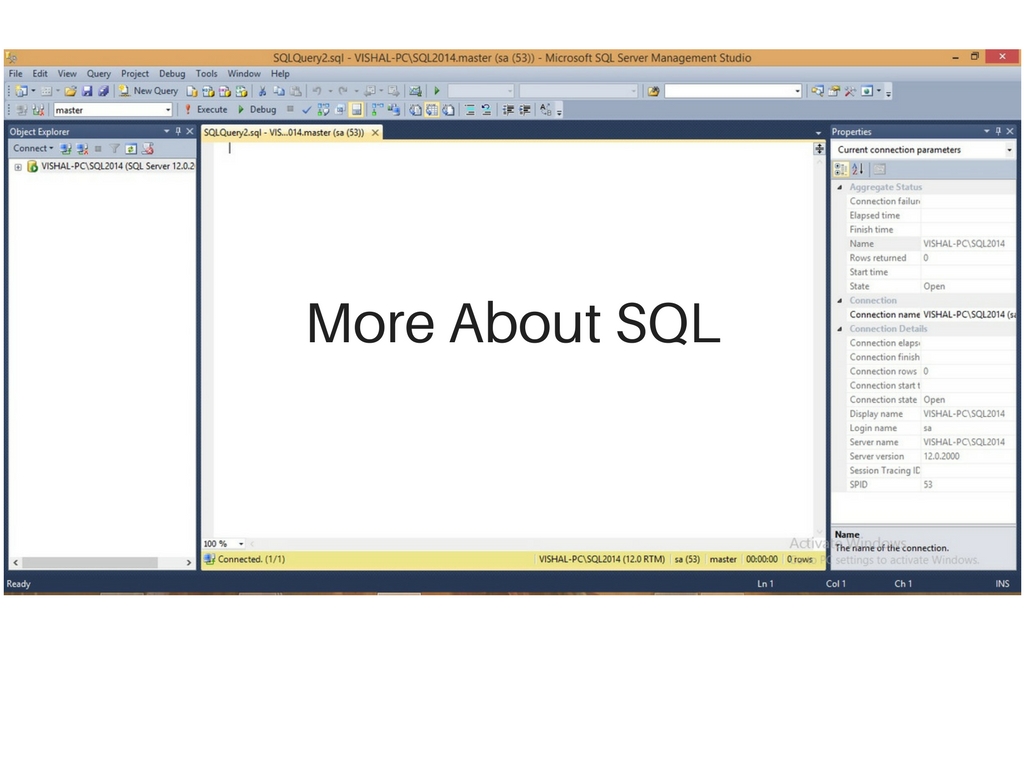More About SQL - Programming-World