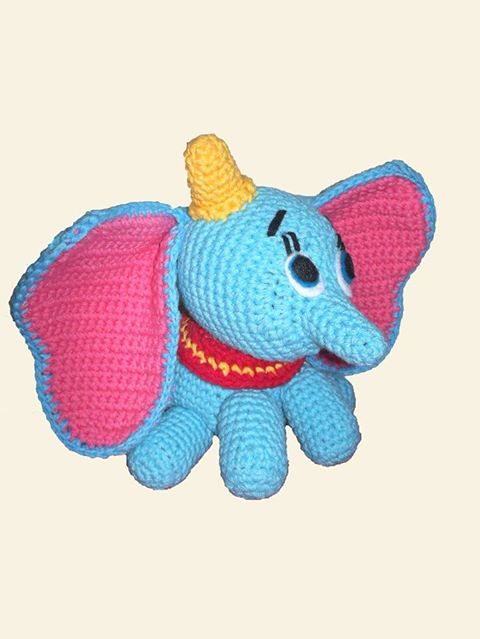Amigurumis: DUMBO A CROCHET