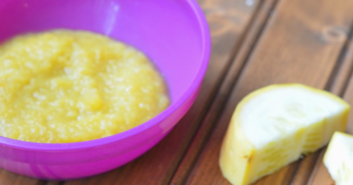 The Savvy Kitchen: {Tiny Tot Tuesdays} Homemade Organic Baby Yellow Squash