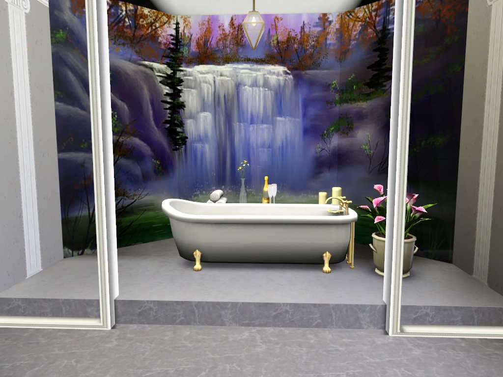 Wall Mural - Falls - Via Sims