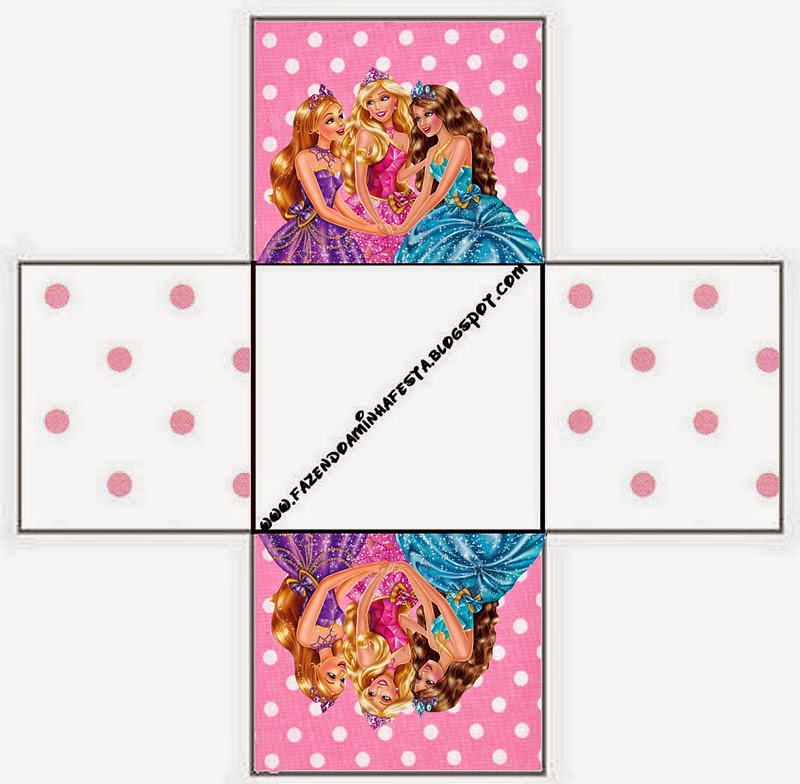 Barbie Princess School: Free Printable Boxes. - Oh My Fiesta! in english