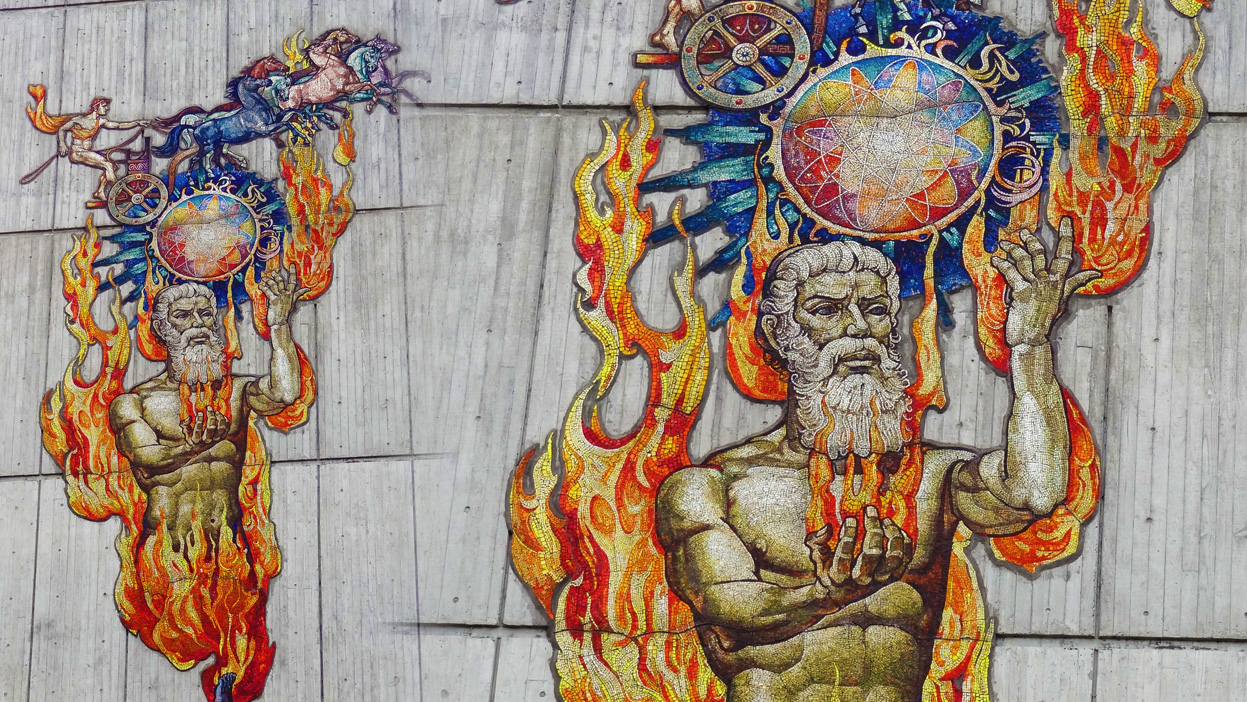 Prometheus Cave Mural