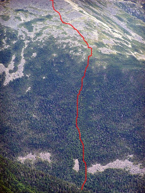 Hiking in the White Mountains: The Abandoned Adams Slide Trail