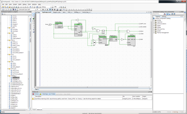 TRY의 MCU 세상: [PSOC4] PSOC4에서의 SGPIO