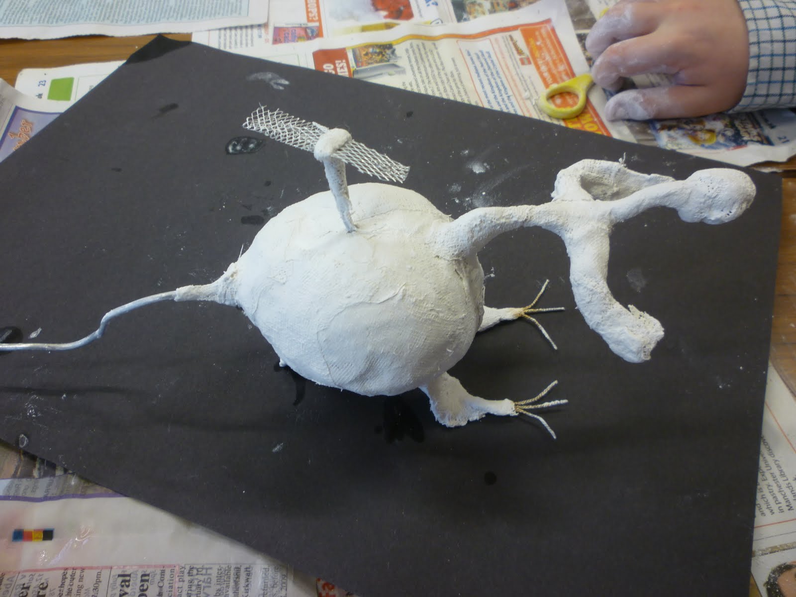 Glaitness Class 4/5 2010/11: MODROC monsters ALMOST on the move...