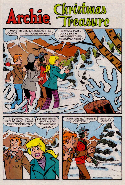 Four-Color Shadows: Archie-Christmas Treasure-1995
