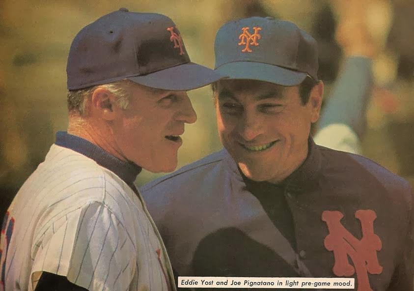 Eddie Yost "the Walking Man" & Long Time Mets Coach (1968-1977)