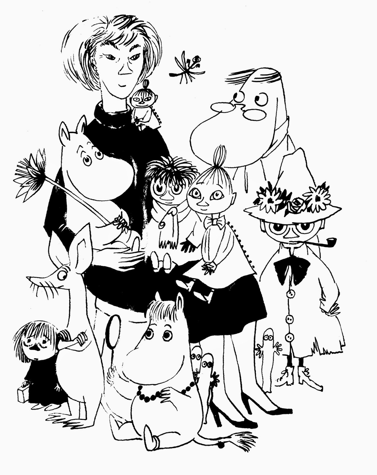 Stromness Library: Library family Moomintroll