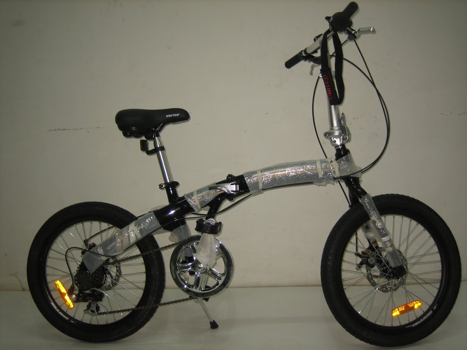 GOES BIKE: Sepeda Lipat UNITED DOT Disc Brake Alloy Frame 7 Speed 20 Inch