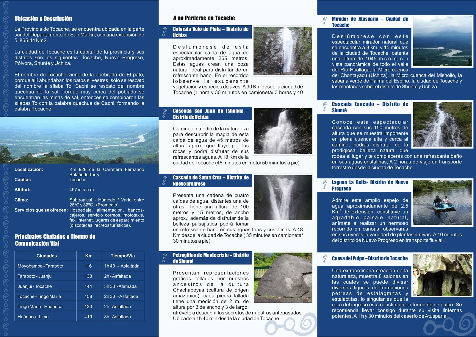 PROVINCIA DE TOCACHE ~ Renacer de un Nuevo Despertar