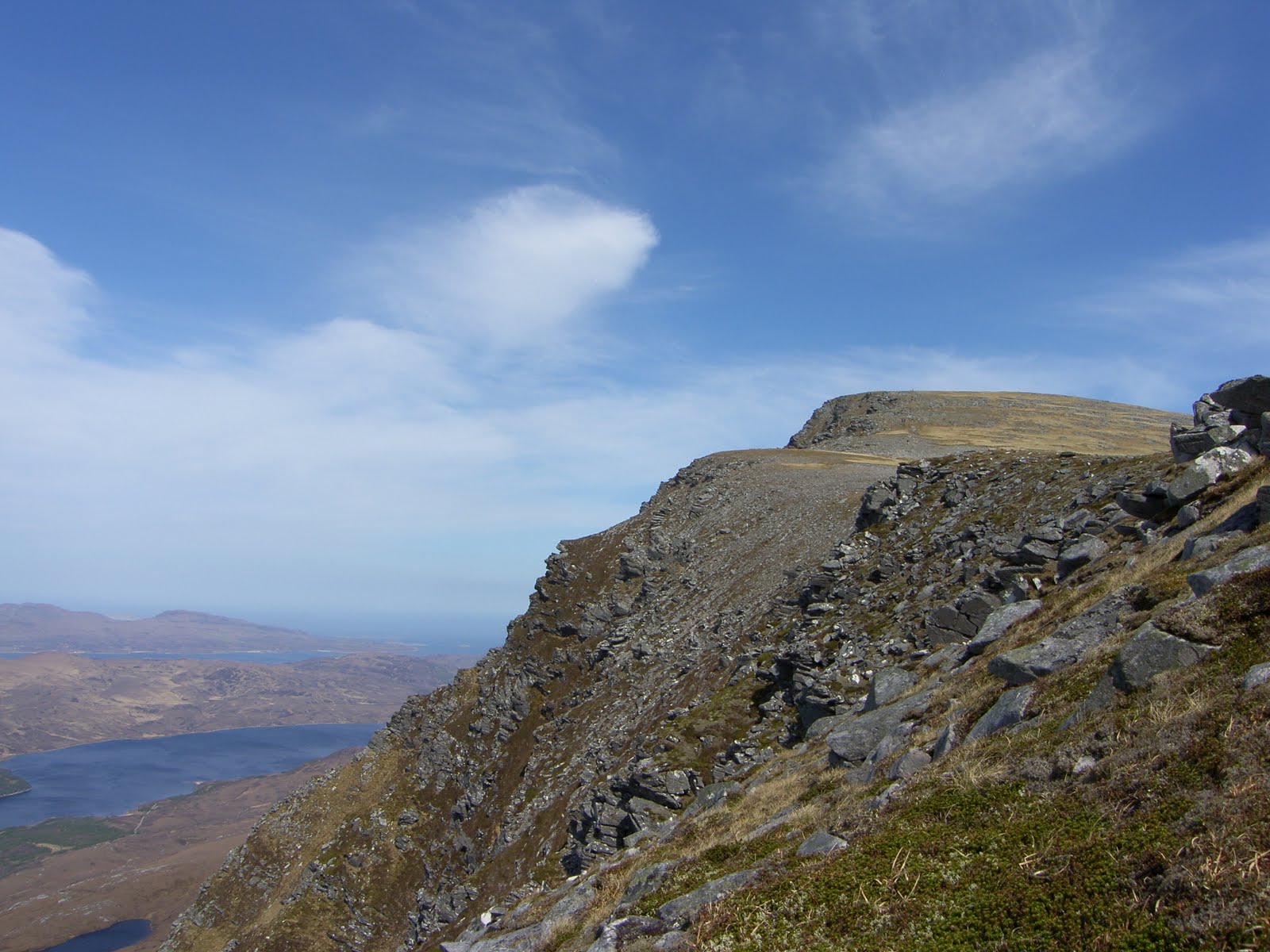 Cottages Scotland: Jan Birse last Munro Ben Hope 30th April 2011