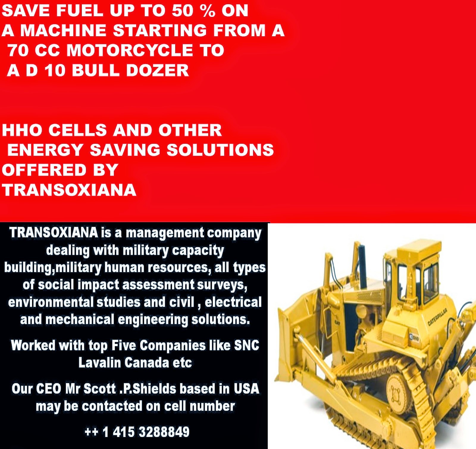 TRANSOXIANA: TRANSOXIANA-COMPANY AND GROUP PROFILE