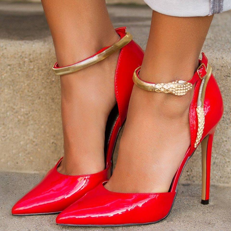 6 RED SHOES DESIGN IDEAS - Fashiontrends4everybody