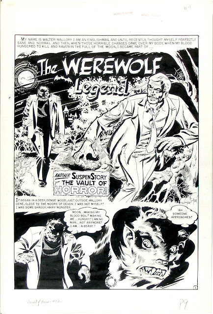 Pellucidar Offerings 3: Werewolf Legend Horror Tale By Wally Wood
