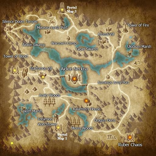 Shaiya Players: Mapa 2 e Dungeons