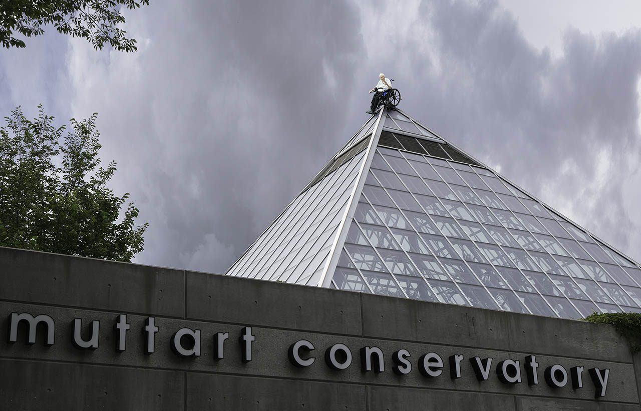 Jim Cox Photos: Mother at Muttart Conservatory