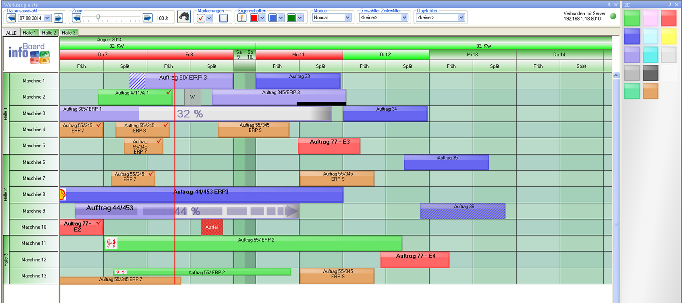 infoBoard : ตัวอย่างการใช้งาน (Screenshots)