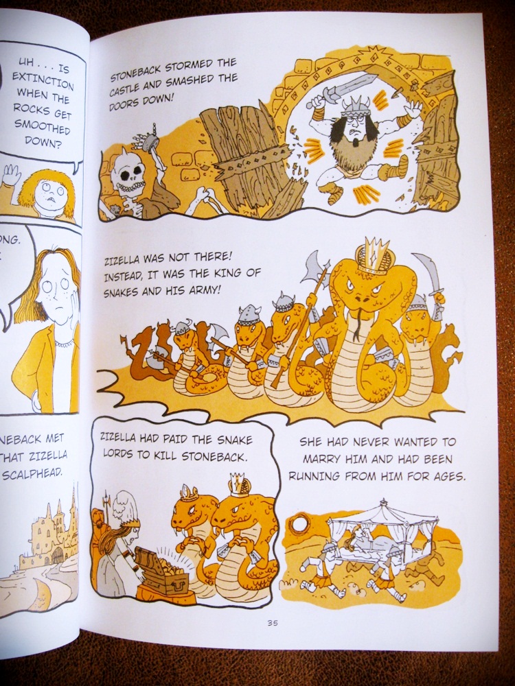 Lair of the Dork Horde: Book Look: Fangbone! The Egg of Misery!