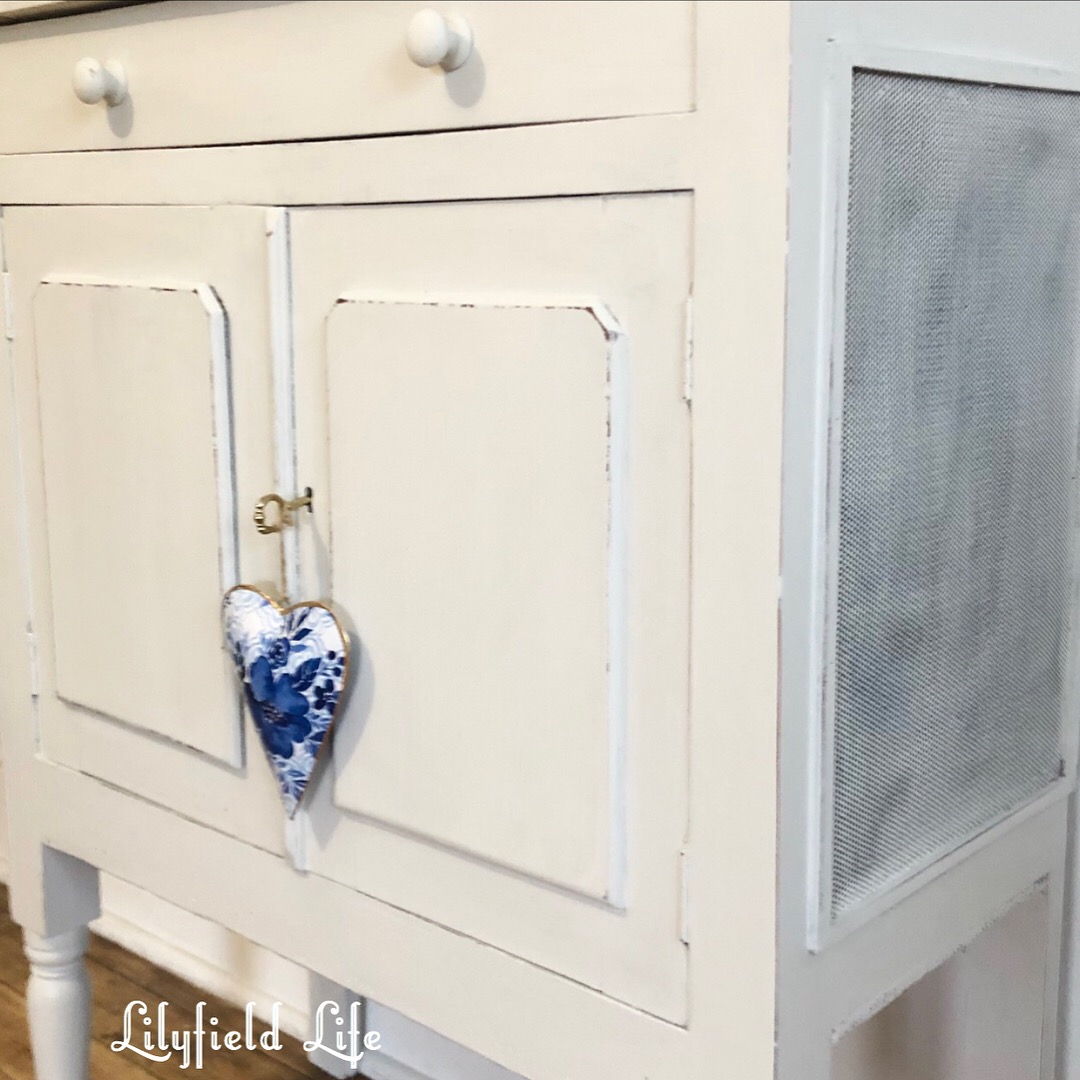 Lilyfield Life: White vintage meat safe