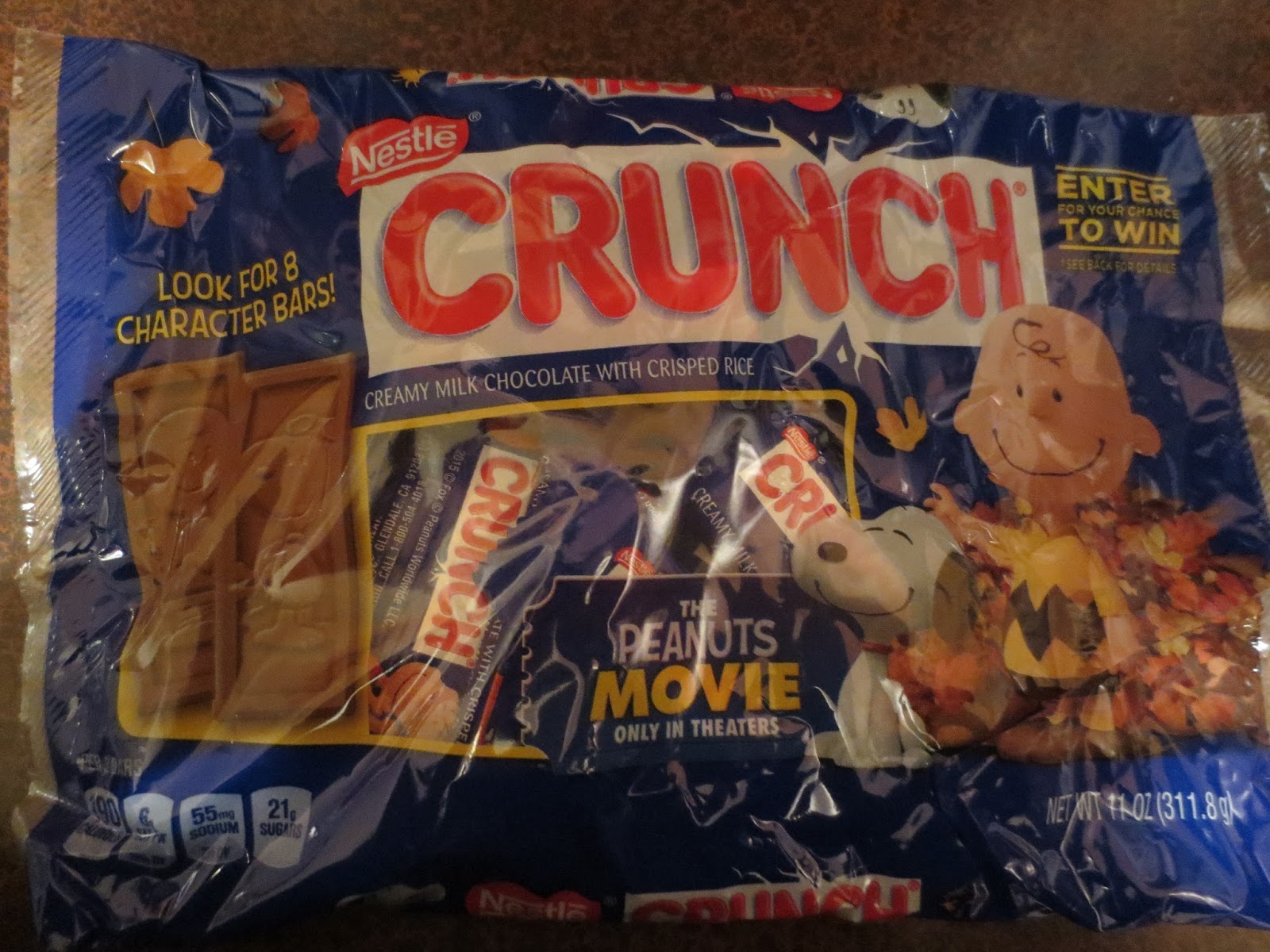 A.W.E.some Food and Drinks: THE PEANUTS MOVIE and Nestlé Crunch Tie-In