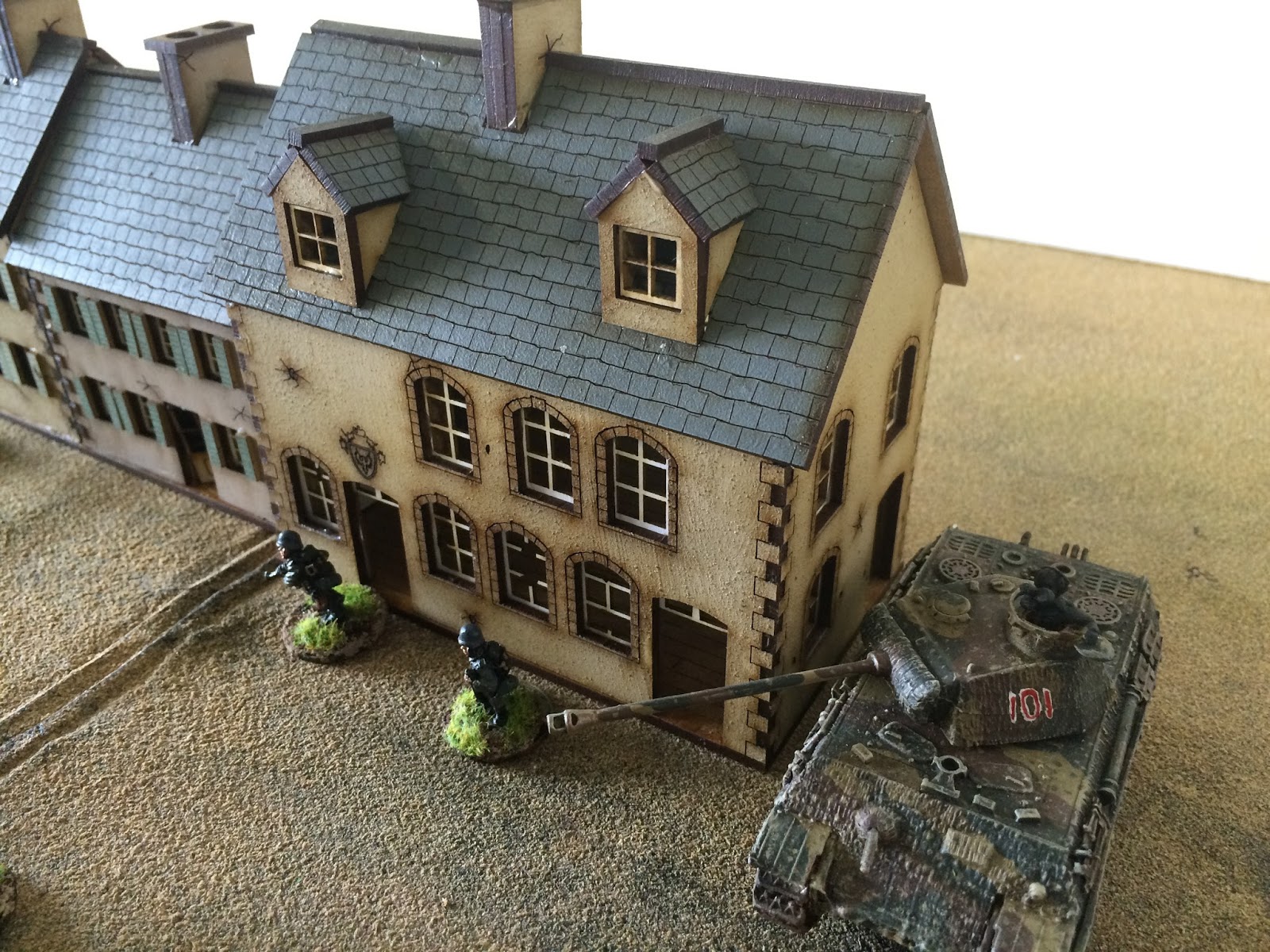 Empires At War Blog: 20mm normandy buildings