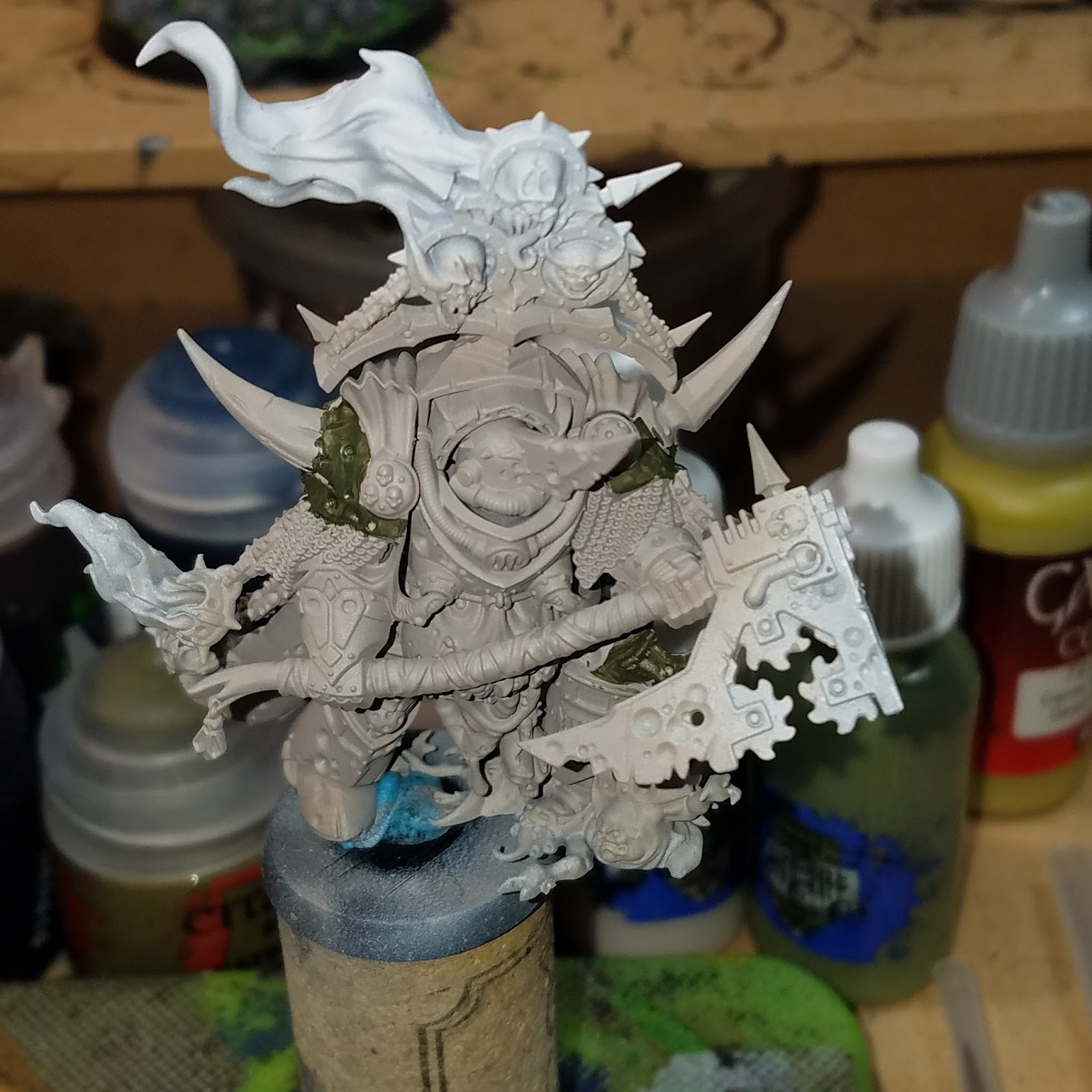 Eating Paint since 1986!: Warhammer 40k Death Guard – Characters Tutorial