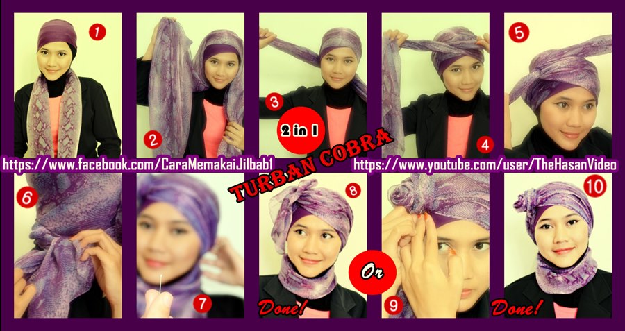 Tutorial Jilbab untuk Hijaber Indonesia: Tutorial Jilbab Pashmina ...