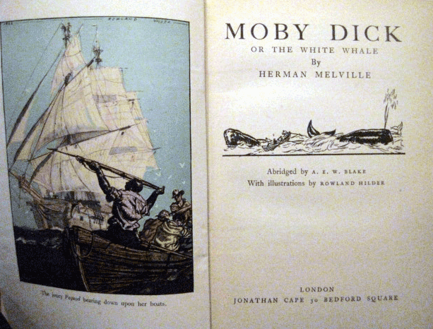 The Moby-Dick Collection: 1926 Jonathan Cape Edition, London Moby-Dick