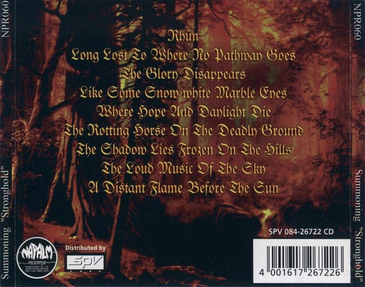 Summoning - Stronghold - 1999 | La Ruta de Caronte