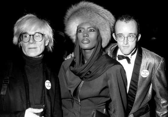 GRACE JONES X KEITH HARLING