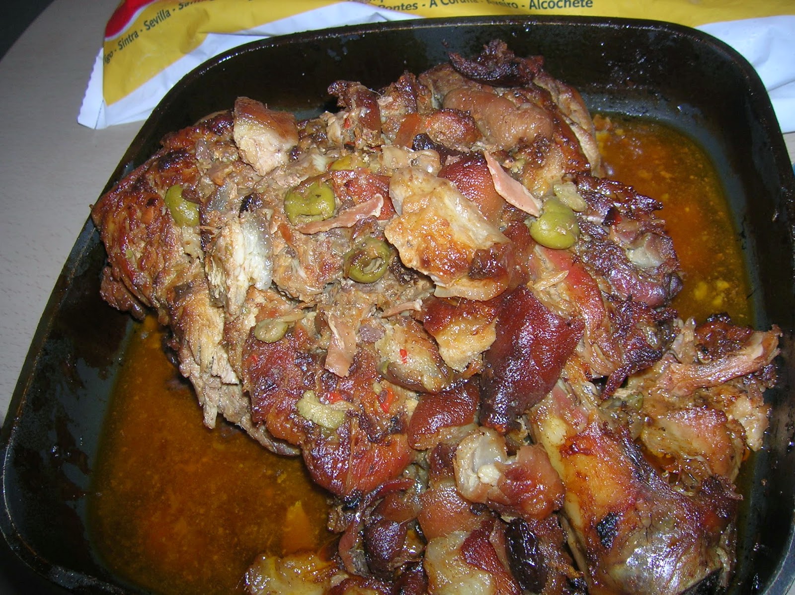 La cuisine de Carolina et Verónica: Pernil de Cochino...Rôti de Porc