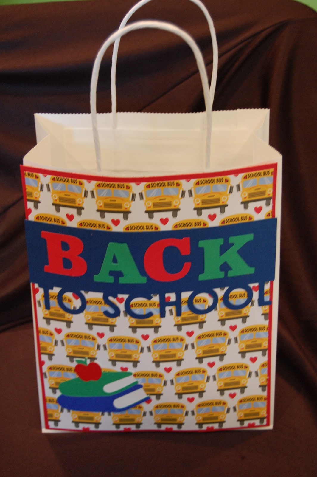 Scrappin' My Stress Away: Back to School Goodie Bag