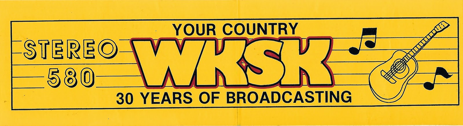 Radio Sticker of the Day: WKSK