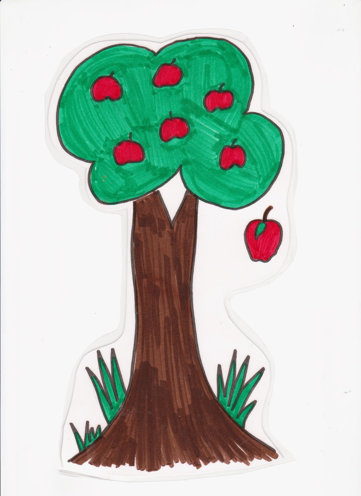 My Little Gems: Storytime: Apple Star Story- The Little Red House ...