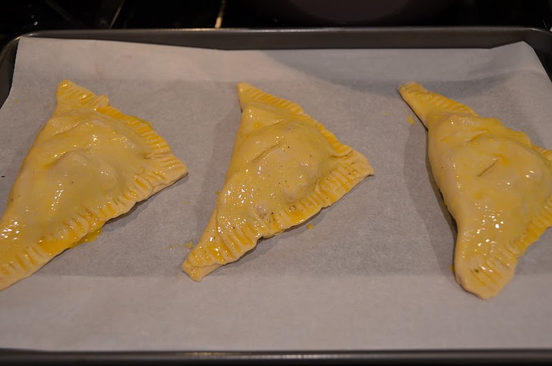 Playing with Flour: Savory hand pies and chocolate croissants
