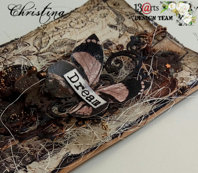 13 arts: Male rusty card by Christina