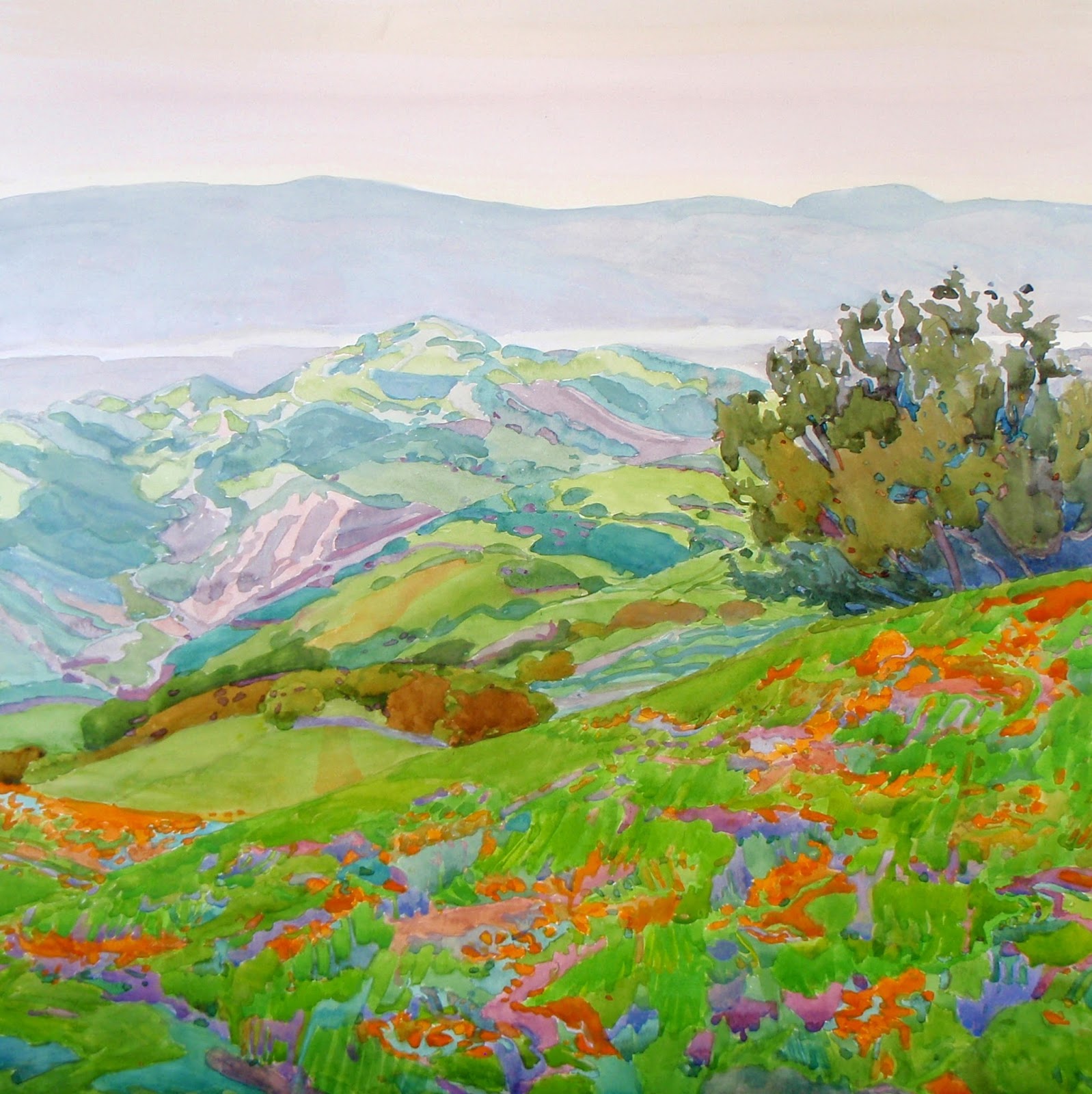 robin purcell california watercolors in the plein air tradition ...