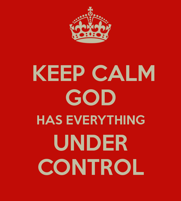 A Daily Portion: God Has It Under Control