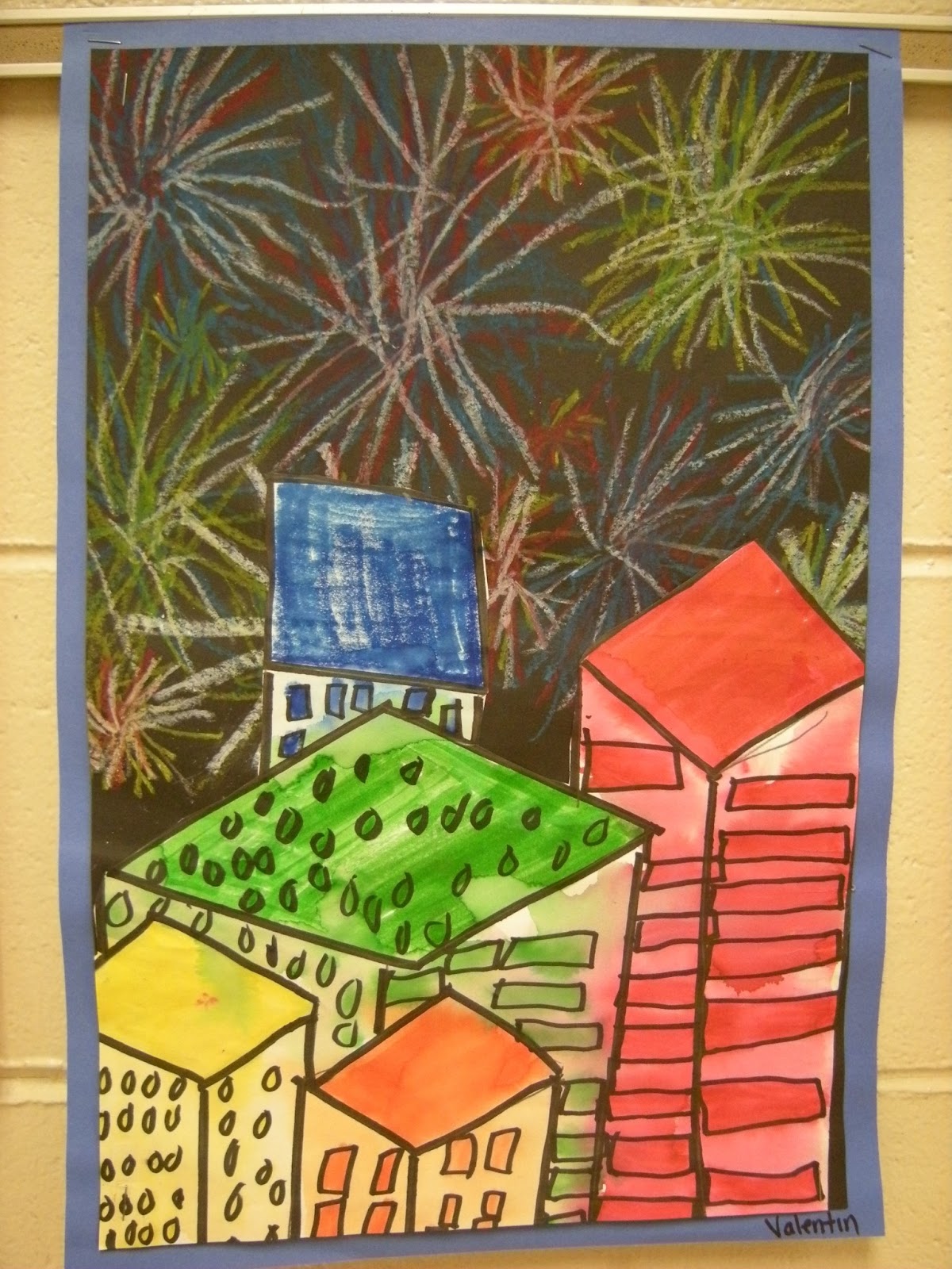 WHAT'S HAPPENING IN THE ART ROOM??: 1st Grade Cities