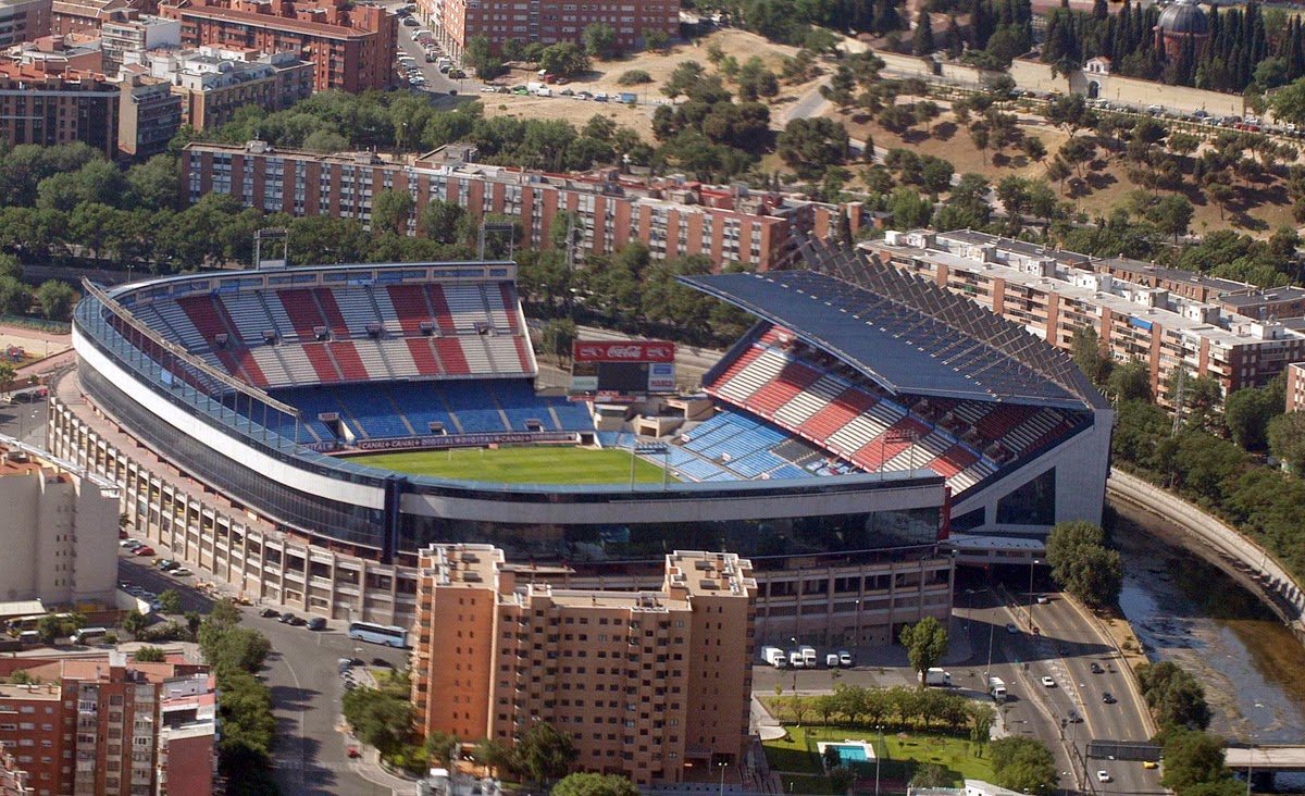 Sentirenrojoyblanco: Historia: los Estadios del Atlético de Madrid