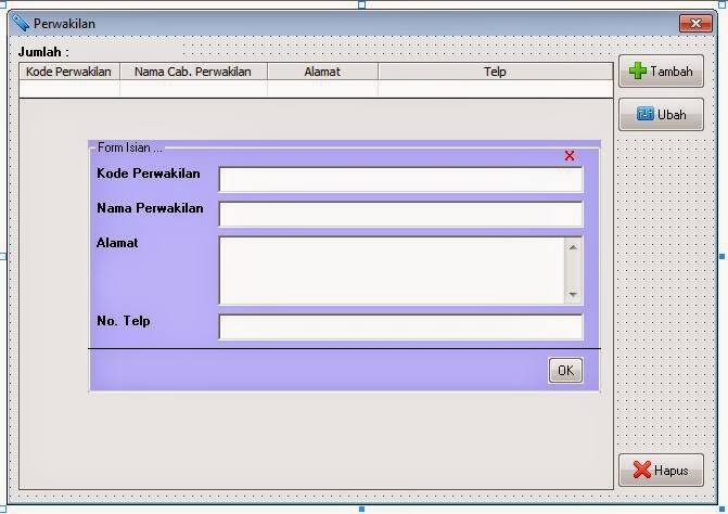 Source Code Program Pendataan Barang Pada Jasa Pengiriman Barang | Contoh Program Dengan Visual ...