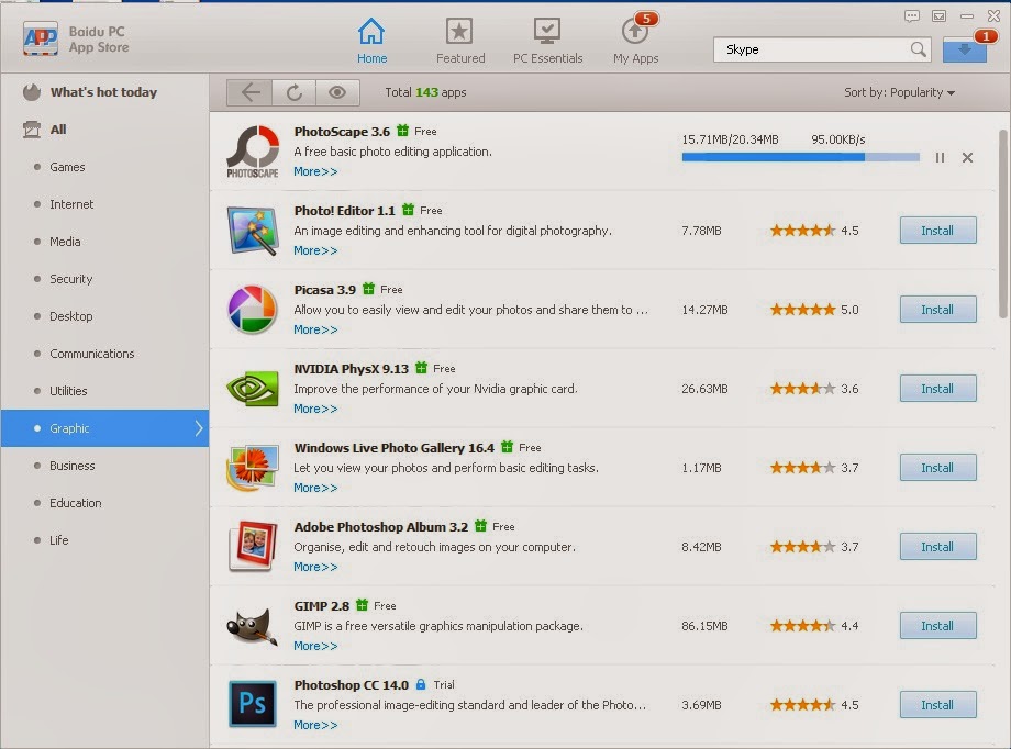 My Simple Blog: Baidu PC Faster, The Solution of My Slow Laptop