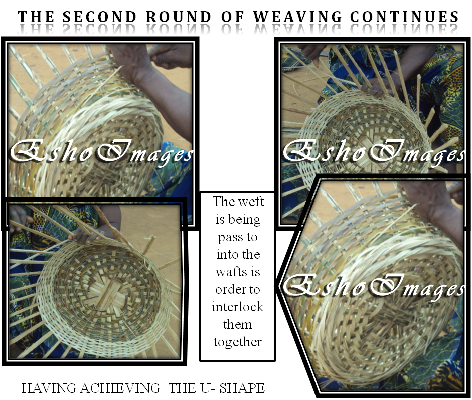 Nigeria Art and Craft: Local BAsket weaving in Aba-Oyo village Ondo ...