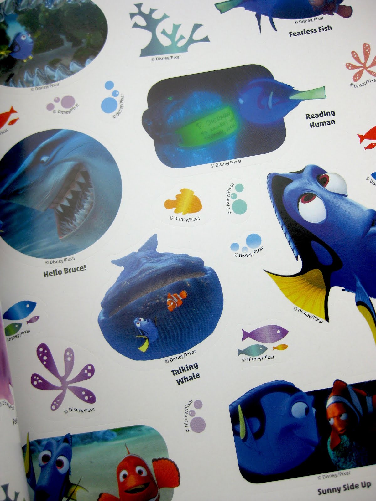 Dan the Pixar Fan: Finding Dory: Ultimate Sticker Collection Book