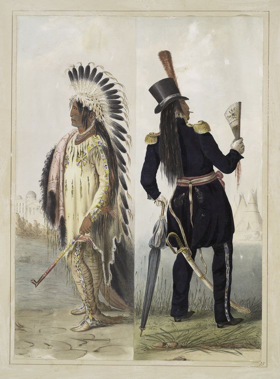 MA PRAVDA A MOI: La suite Catlin : Chasse au bison et autres activités ...