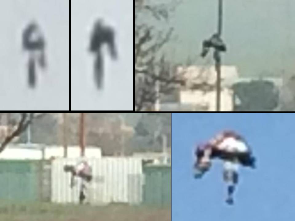 Strange humanoid-like figure spotted in the sky over Dublin, California