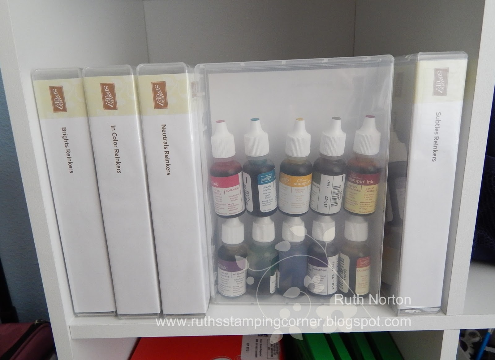 Ruth's Stamping Corner: Organization My Way