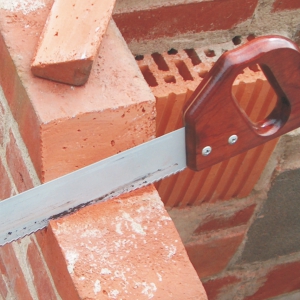 Brick Laminate Picture: Brick Hand Saw