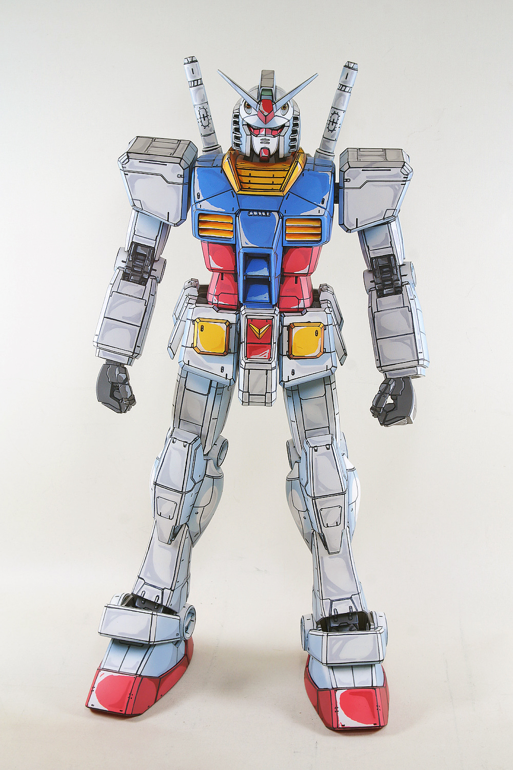 GUNDAM GUY: 1/48 RX-78-2 Gundam [Anime Colors Ver.] - Painted Build